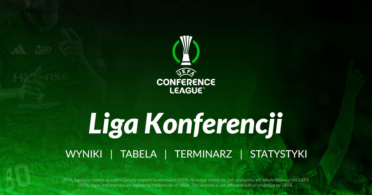 UEFA Conference League 2025/2026 - Liga Konferencji wyniki, tabela ...